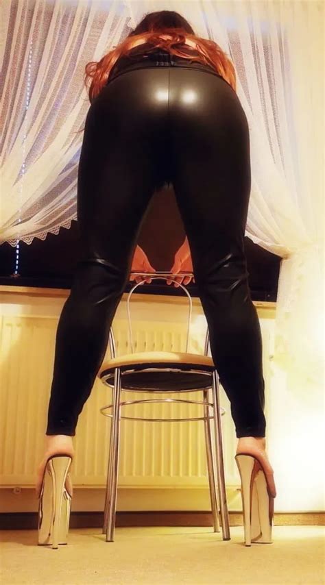 Latex Leggings Chrome Heels Pics Xhamster