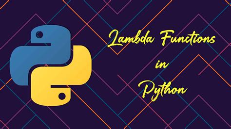 Python Lambda Function With Examples Coderefer Blog