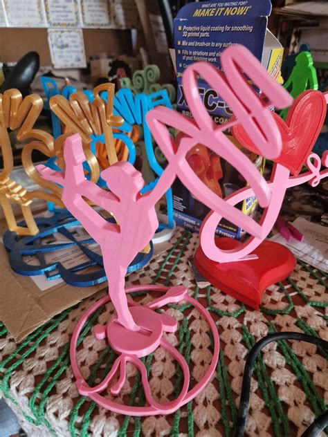 Figuras Gimnasia Rítmica Aro Pelota Mazas Por Bs 3d Printmakerworld Descarga Modelos 3d