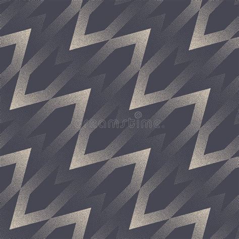 Modern Dynamic Seamless Pattern Trend Vector Dotwork Fine Abstract Background Stock Vector