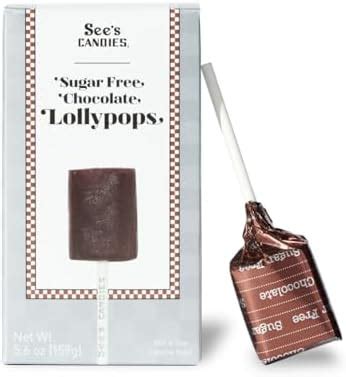 Sees Candies 56 Oz Sugar Free Chocolate Lollypops