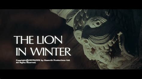 The Lion In Winter Movie Poster