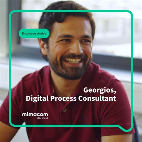 Georgios Digital Process Consultant Georgios Konstantoulakis