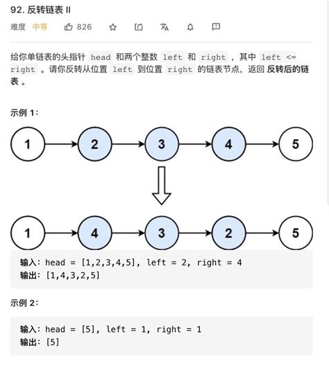 反转链表区间 知乎