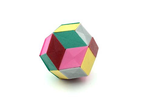 Rhombic Triacontahedron And Spherical Rhombic Triacontahedron By Cewo