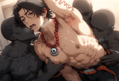 Rule 34 Abs Ai Generated Aru Pixiv1293902 Big Pecs Blush Erect Nipples Gay Large Pectorals
