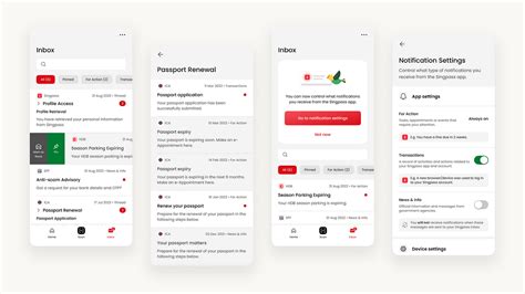 Organising The Singpass App Inbox For Close To 4 Million Users Part 2 — Ux Design By Zheng