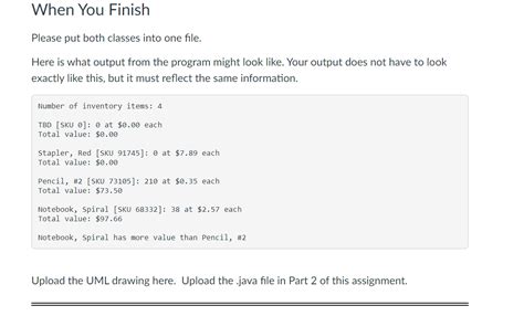 Solved Objects And Classes Part 1 At Read Everything