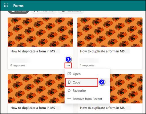 how to duplicate a form in ms forms [quick ways 2024]