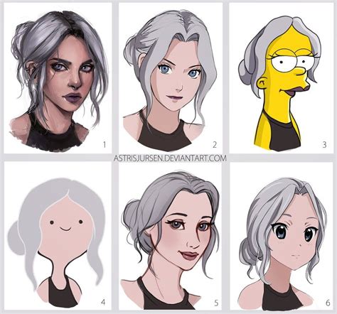 Pin By Maria On 5 Art Style Challenge Cartoon Styles Different