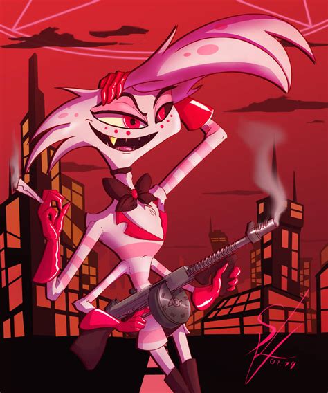 Angel Dust Of Hazbin Hotel [fanart] By Souvillaine On Deviantart