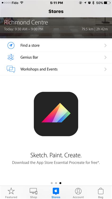 ‘procreate Is The Latest Freebie Within The Apple Store Ios App Iphone In Canada Blog