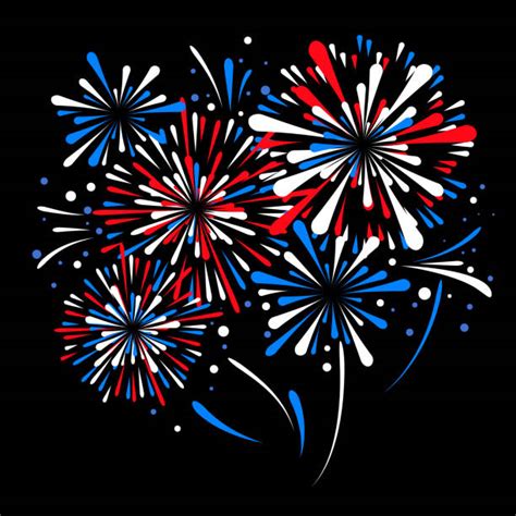 Fourth Of July Fireworks Illustrations Royalty Free Vector Graphics