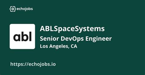 Ablspacesystems Is Hiring Senior Devops Engineer Usd 155k 210k Remote Kubernetes Aws