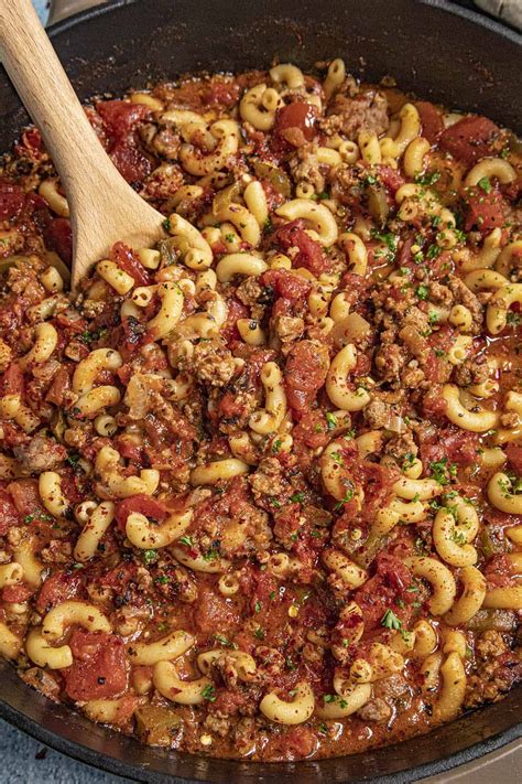American Goulash Recipe Easy One Pot Comfort Dish