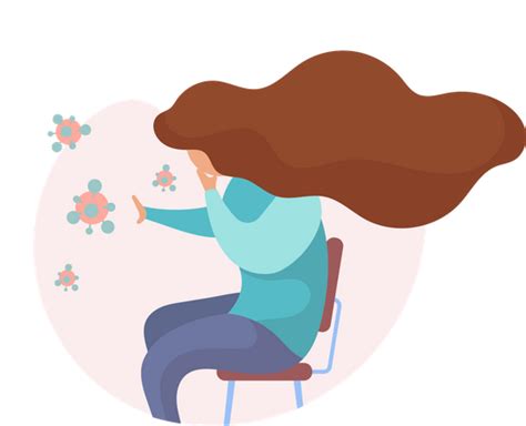 Premium Sneezing And Allergies Illustration Pack From Healthcare And Medical Illustrations