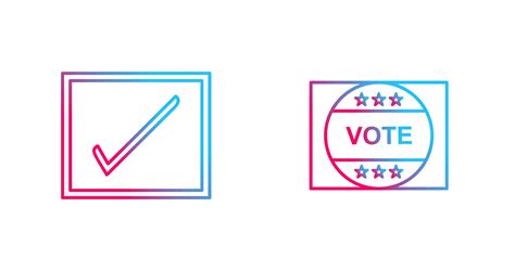 Checkbox And Vote Sticker Icon 32655416 Vector Art At Vecteezy