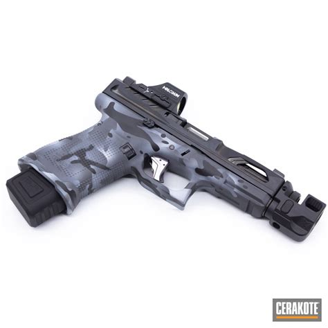 Grey Multicam Cerakote Glock 19 Cerakote