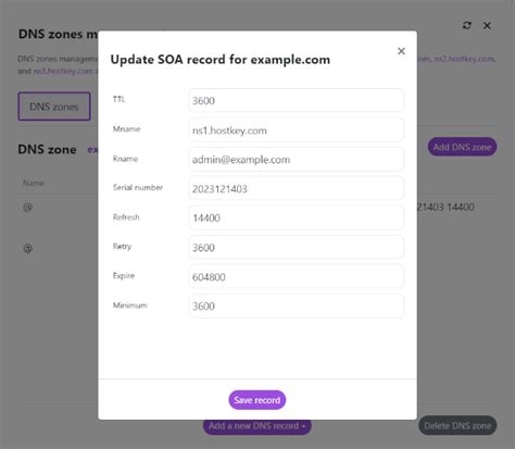 Dns Hosting Documentation And Faq