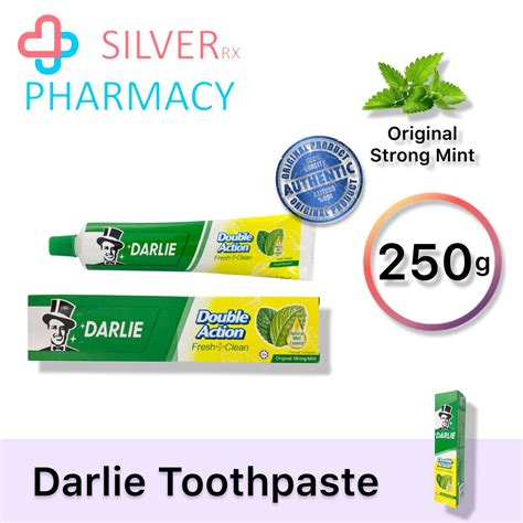 [exp 09 2025] Darlie Double Action Original Strong Mint Toothpaste 250g [single Twin]