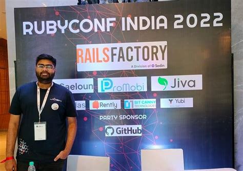 Varun Gadde On Linkedin Rubyconf India 2022 Experience