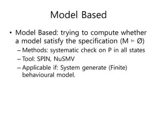 Model Checking Tutorial PDF Computing Technology Computing