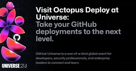Octonauts At Github Universe For Octopus Deploy Colin Bowern Posted