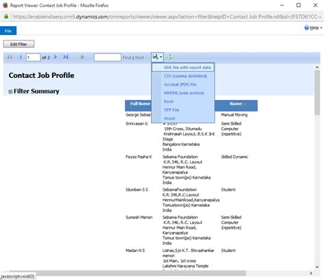 microsoft dynamics crm 2016 reports in crm 2016