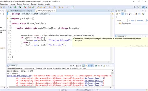 Java Problema Con Conexion Bbdd