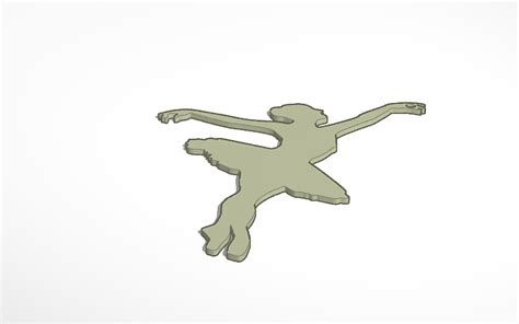 3d Design Dancer By Monica Tinkercad