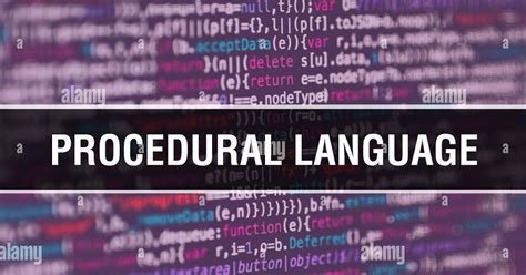 What Is Procedural Language Explain In Brief