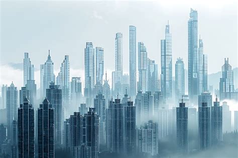 Innovative Modern Architectural City Building Redefining Urban Landscapes Stock Illustration