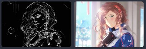 如何在 Tensorart 使用 Controlnet 功能？線稿相關模型 Learn Ai