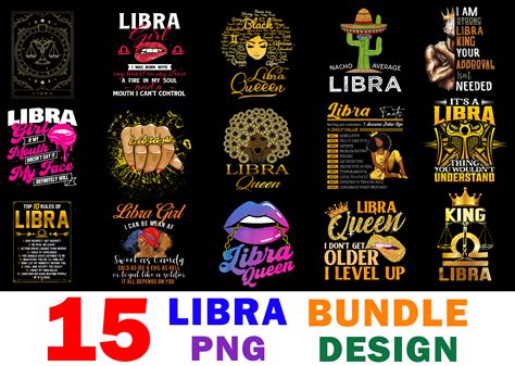 15 Libra Shirt Designs Bundle For Commercial Use Libra T Shirt Libra Png File Libra Digital