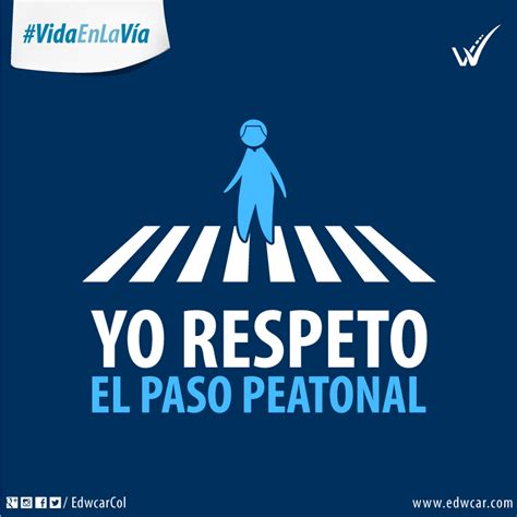 Vidaenlavía Si Eres Conductor Y Respetas El Paso Peatonal Esta Imagen