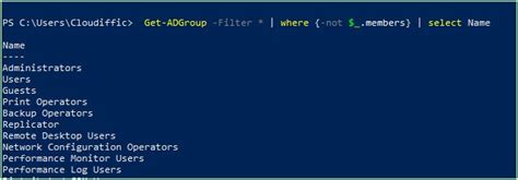 How To Find Empty Ad Groups Using Powershell