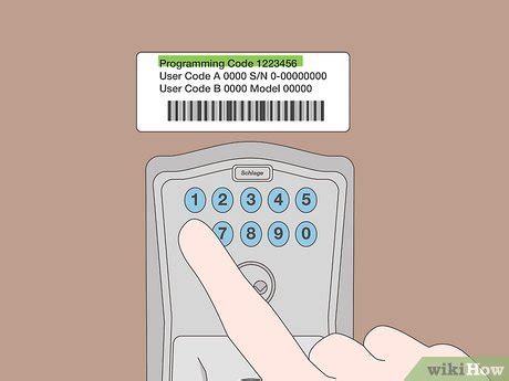How To Change Codes On Schlage Locks Manage Digit Codes