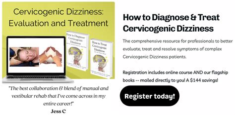 how to diagnose cervicogenic dizziness cervicogenic dizziness