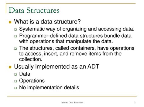 ppt introduction to data structures powerpoint presentation free download id 4483040