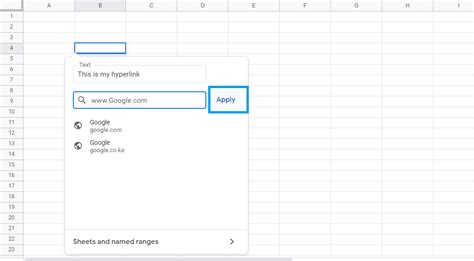 How To Insert A Hyperlink Into A Google Sheet