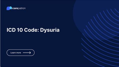 Dysuria Icd 10 Cm Codes 2023