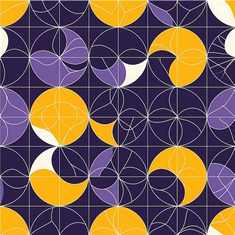 Premium Photo Seamless Geometric Pattern Background