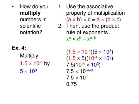 Ppt Pre Algebra 4 7 Scientific Notation Powerpoint Presentation Free