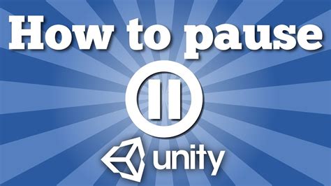 how to manually pause unpause by script unity engine unity discussions