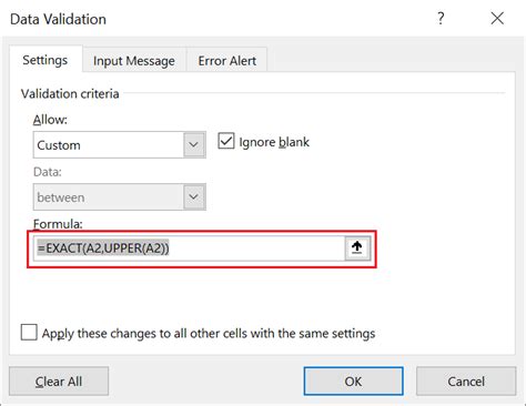 Tips Tricks 173 Data Validation For Case Sensitivity