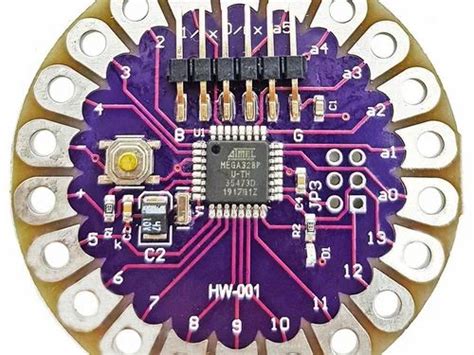 Rndmfg Lilypad 328 Atmega328p Main Board 16mhz Compatible With Arduino