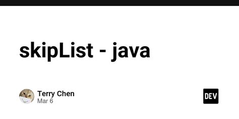 Skiplist Java Dev Community