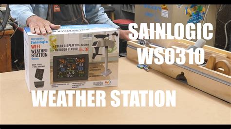 Sainlogic Ws0310 Weather Station Setup Youtube