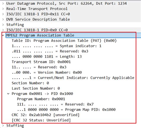 音视频入门基础：mpeg2 Ts专题（26）——通过ffmpeg命令使用rtp发送ts流wireshark保存mp2t Csdn博客