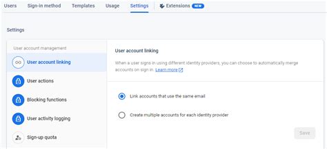 firebaseui always try to create a new account also if email exists in firebase auth · issue